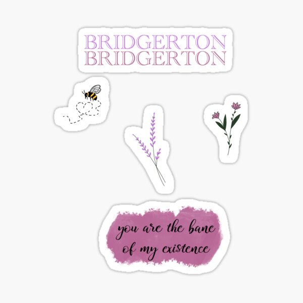 "Bridgerton S2 pack" Sticker by DrawingsbyK | Redbubble