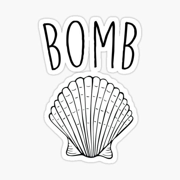 "Bombshell" Sticker by kjanedesigns | Redbubble