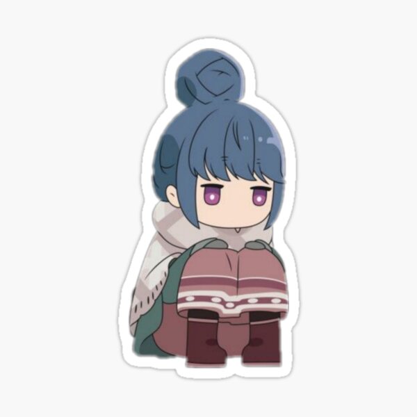50 pieces Anime Sticker Yuru Camp Shima Rin Kagamihara Nadeshiko ...