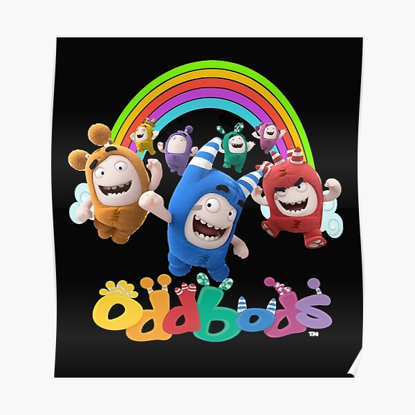 "Oddbods - Funny oddbods - happy oddbods" Poster for Sale by abdochopi ...