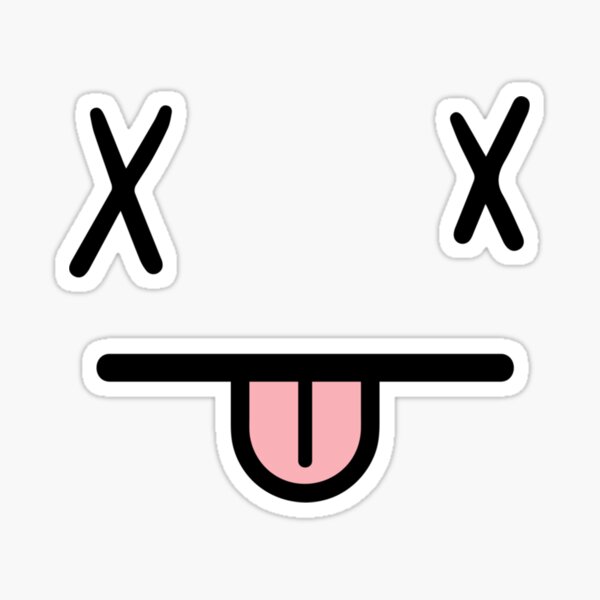 "XX Face " Sticker by KokoRoseDesigns | Redbubble