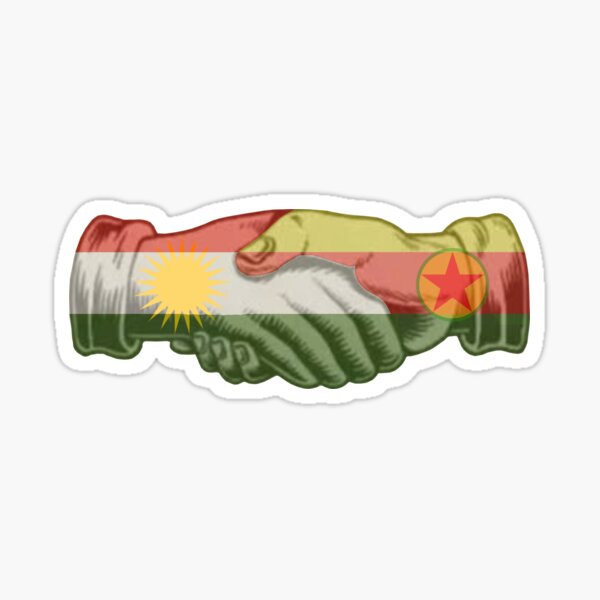 "Kurdish unification" Sticker by KurdishShops | Redbubble