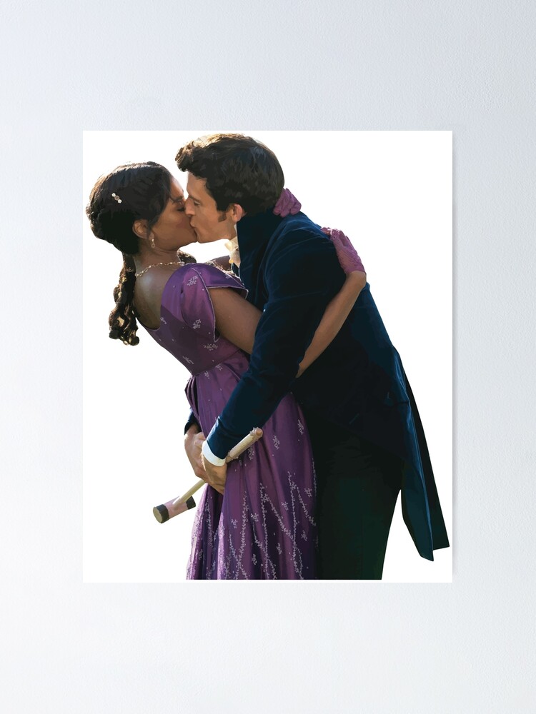 "Kate and Anthony Kissing" Poster by ioncia | Redbubble