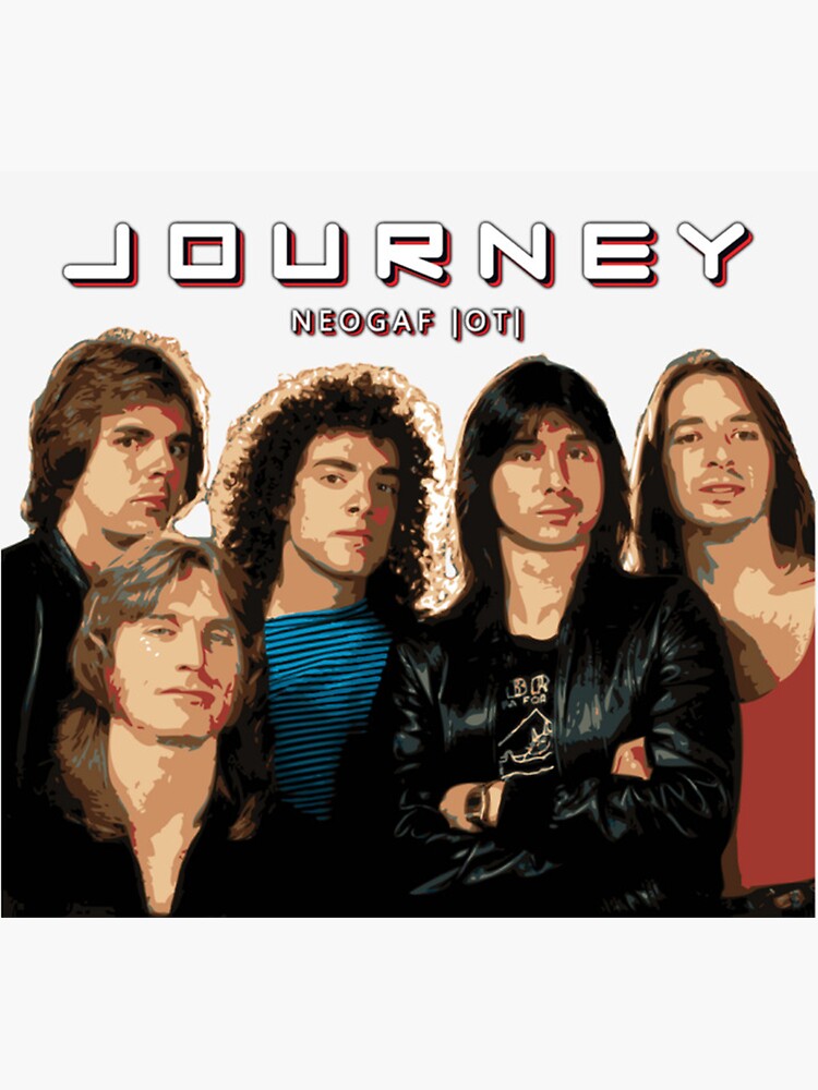 "Journey Band" Sticker by cherylwynter | Redbubble