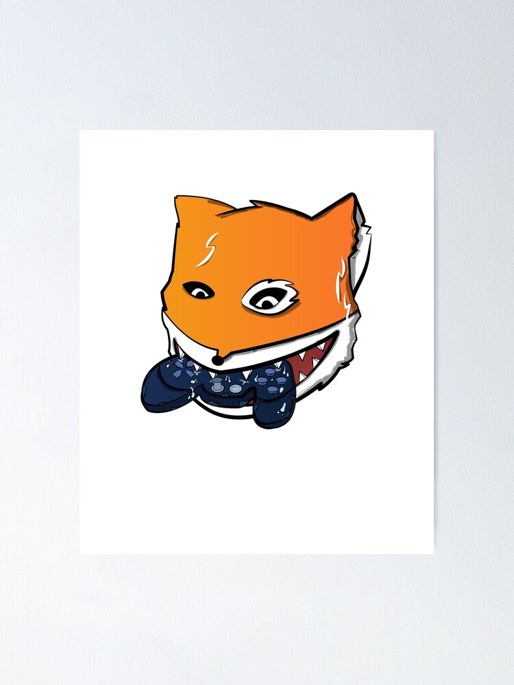 "A fox bites a controller | funny gaming" Poster for Sale by fuzzy ...