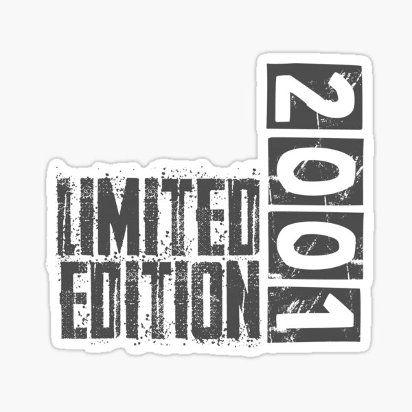 "Limited edition" Sticker for Sale by DesignDS | Redbubble