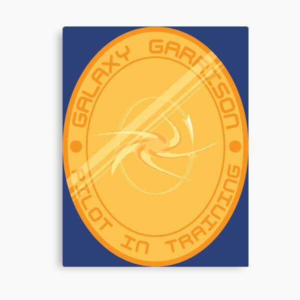 "Galaxy Garrison Badge - Voltron Legendary Defender" Canvas Print by ...