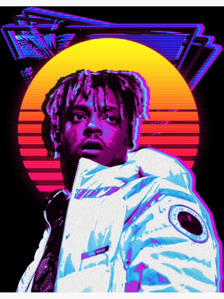 "JUICE-WRLD" Sticker by meekeroluc | Redbubble