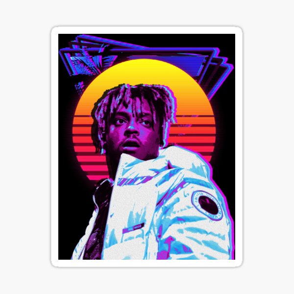 "JUICE-WRLD" Sticker by meekeroluc | Redbubble