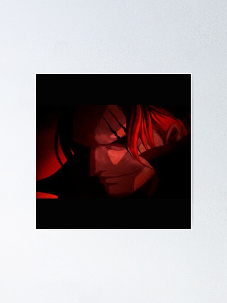 "akagami no shanks pose art" Poster for Sale by sappson556 | Redbubble