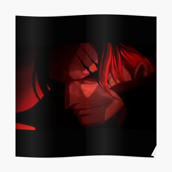 "akagami no shanks pose art" Poster for Sale by sappson556 | Redbubble