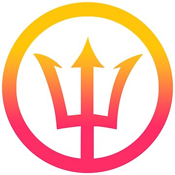 "Poseidon Sigil" Sticker for Sale by Gugarix | Redbubble