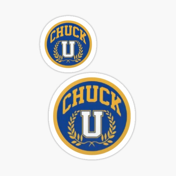 "Chuck U Charles Barkley Chuck University" Sticker by whiteLieParty ...