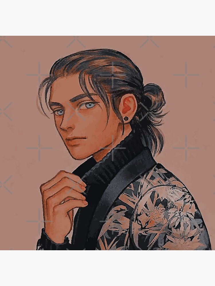Póster Viejo Guapo Eren Yeager Ataque A Los Titanes Anime De Real1one Redbubble