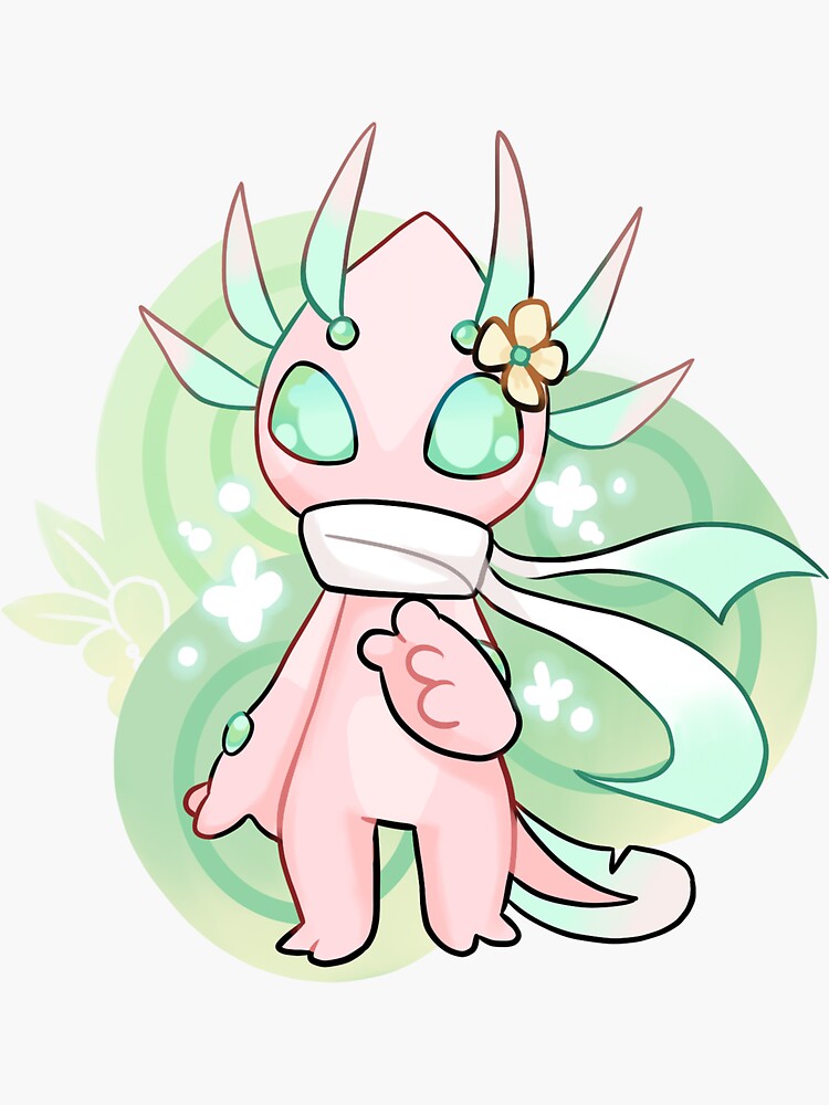 "Axowottle Fakemon" Sticker by tootytots | Redbubble