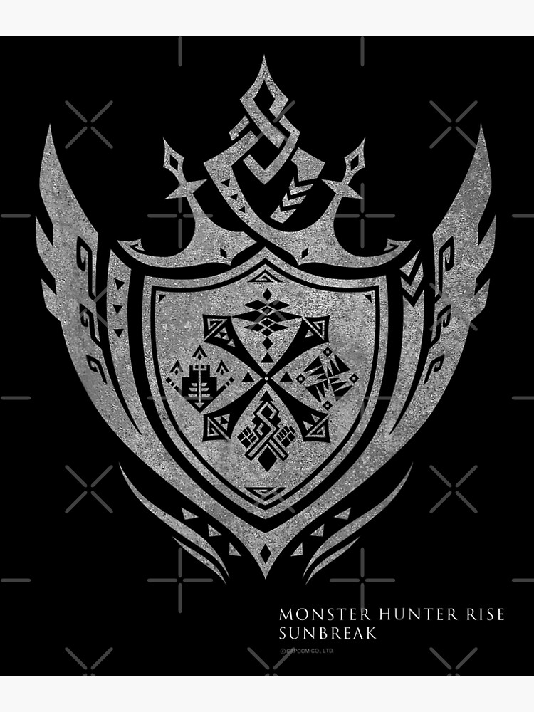 Póster «MONSTER HUNTER RISE - Sello de búsqueda SUNBREAK - CAPCOM» de ...
