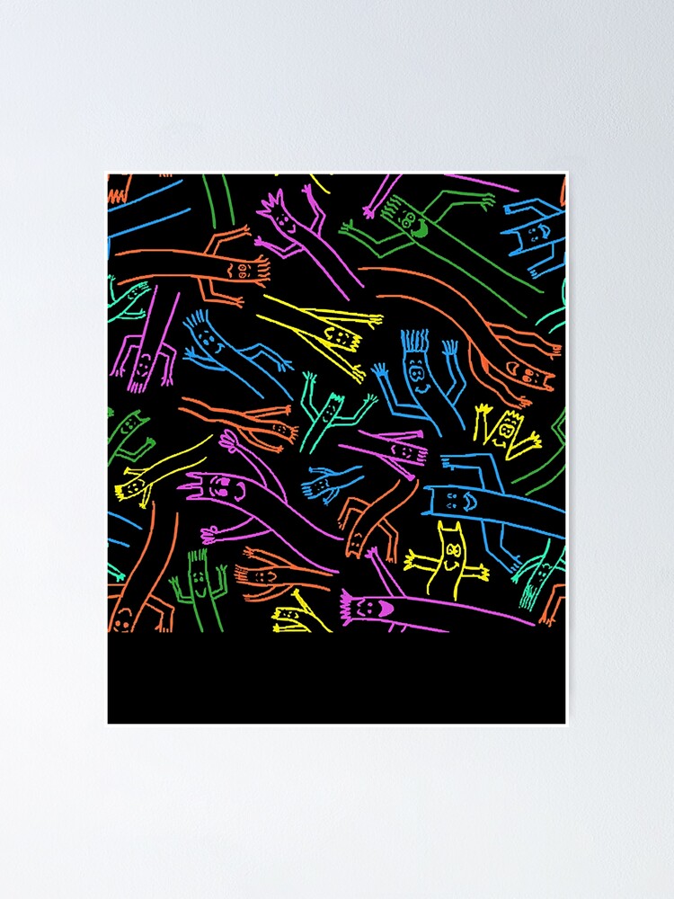 "Wacky Inflatable Joy " Poster for Sale by kriesewwalmeeg | Redbubble