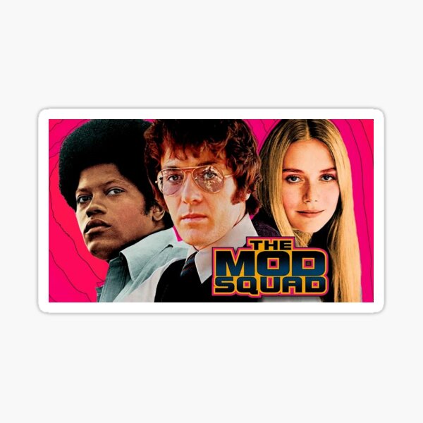 "The Mod Squad Sticker" Sticker for Sale by holidays4you | Redbubble