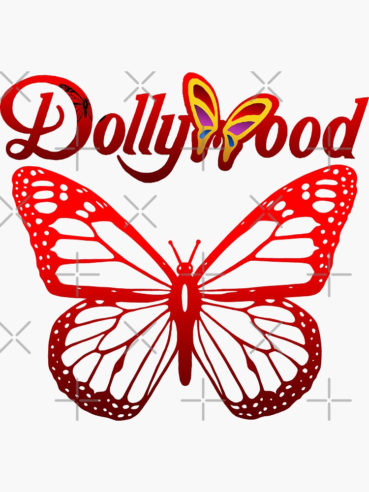 "Dollywood new design" Sticker by titanoshop | Redbubble