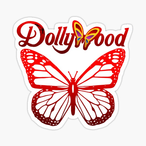 "Dollywood new design" Sticker by titanoshop | Redbubble