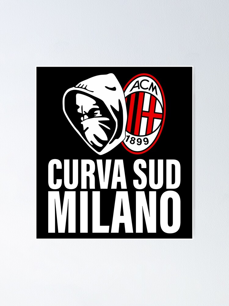 "Curva Sud Milano" Poster for Sale by Oldsn | Redbubble