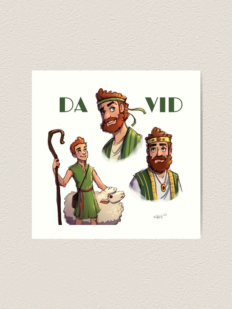 King David Cartoon