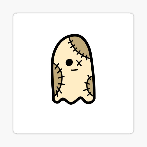 "Tiny Ghost Pop Art" Sticker by SalemLeif | Redbubble