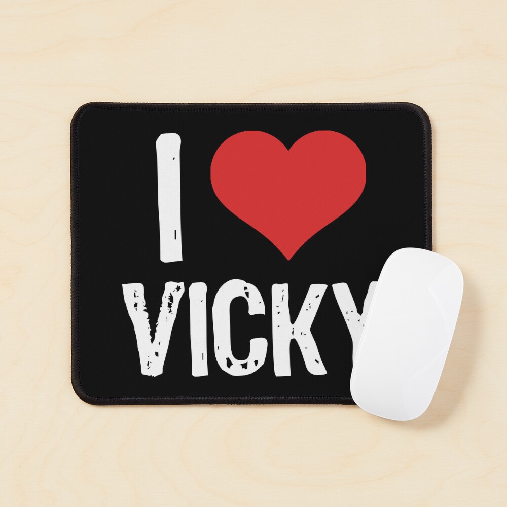 "I Love Vicky" Sticker for Sale by samcloverhearts | Redbubble