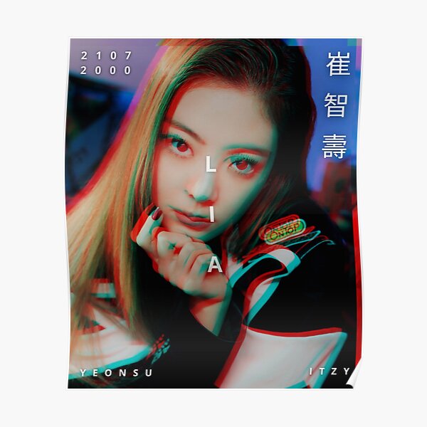 "ITZY Lia Voltage Era" Poster for Sale by sakurapalette | Redbubble