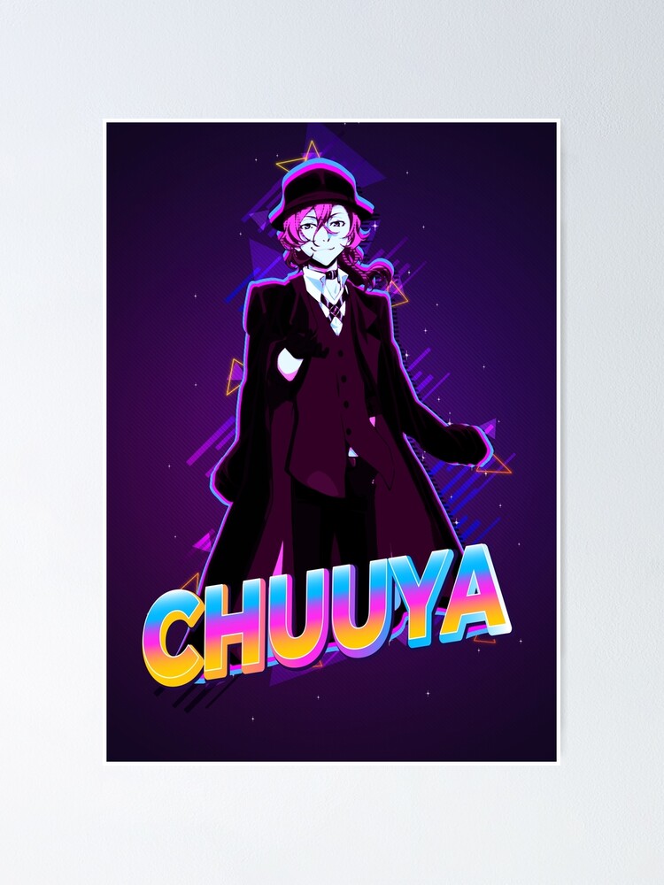 "Chuuya Nakahara | Bungou Stray Dogs" Poster for Sale by Fish6SticksP ...