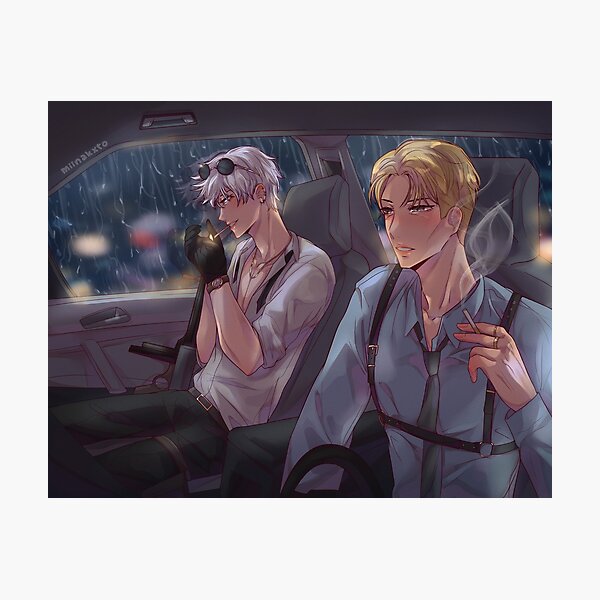 "Gojo Satoru and Nanami Kento Mafia AU Print" Photographic Print by ...