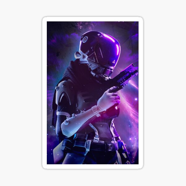 "Apex Wraith" Sticker by jwick9000 | Redbubble