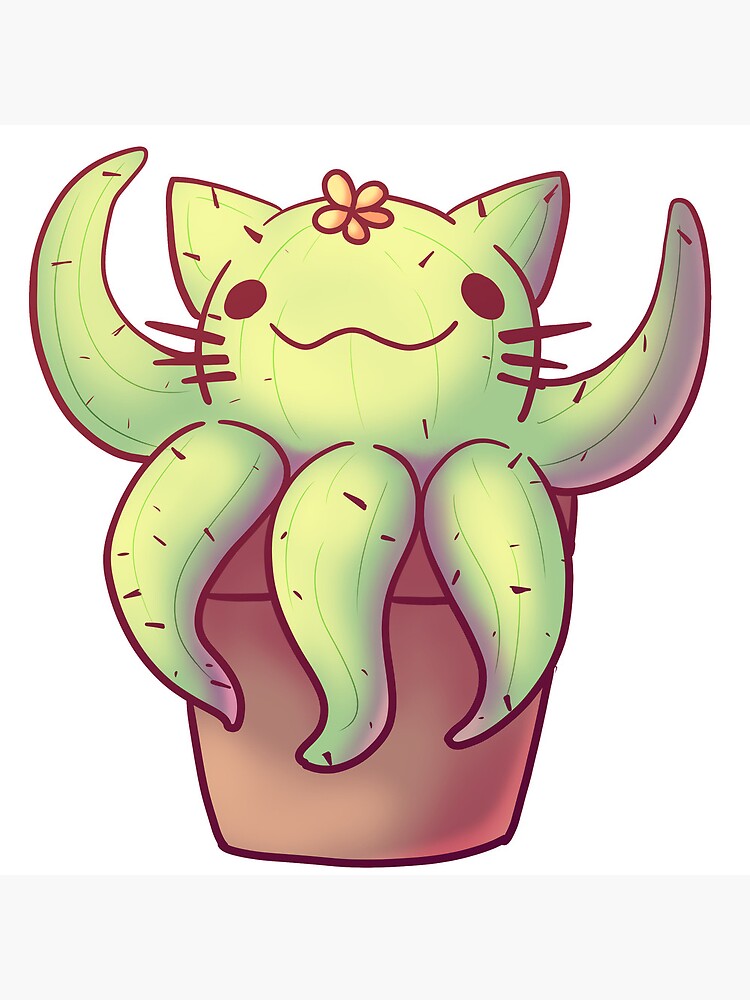 "Cactopus" Poster for Sale by Raminthe | Redbubble