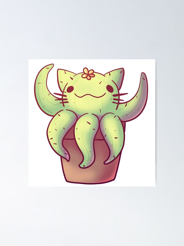 "Cactopus" Poster for Sale by Raminthe | Redbubble