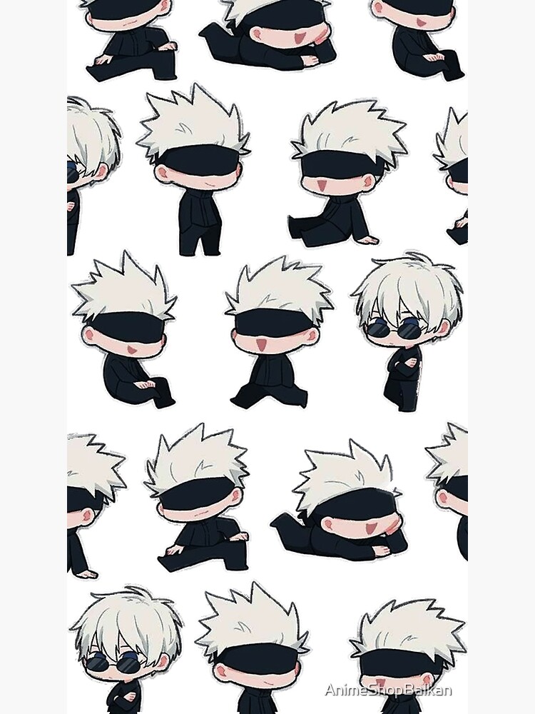 "Jujutsu Kaisen Saturo Gojo Chibi Edition" Art Print for Sale by ...