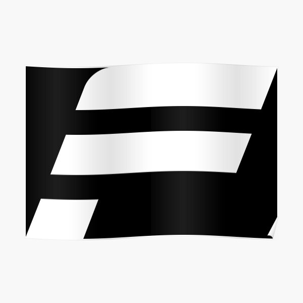 "Fanatec F White" Poster for Sale by JKA-SIM-Racing | Redbubble