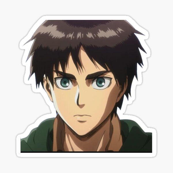 "Eren Yaeger, Attack on Titan" Sticker by StickersAnime1 | Redbubble