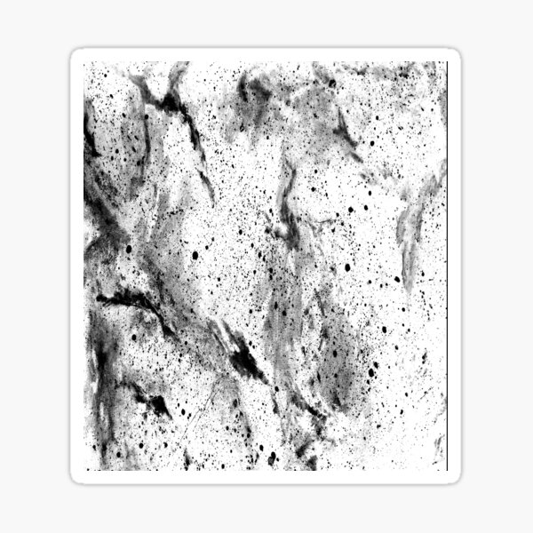 "Galaxy - black and white | Space art" Sticker for Sale by Gringoface ...