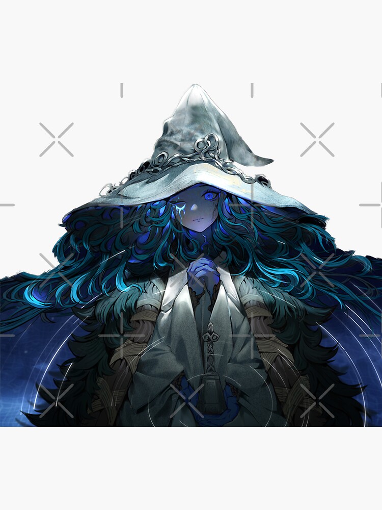 "Elden Ring - Ranni die Hexe Cute Kawai" Sticker von floatingclouds ...