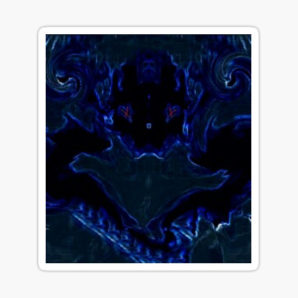 "Nightmare" Sticker for Sale by PunchyLaRue | Redbubble