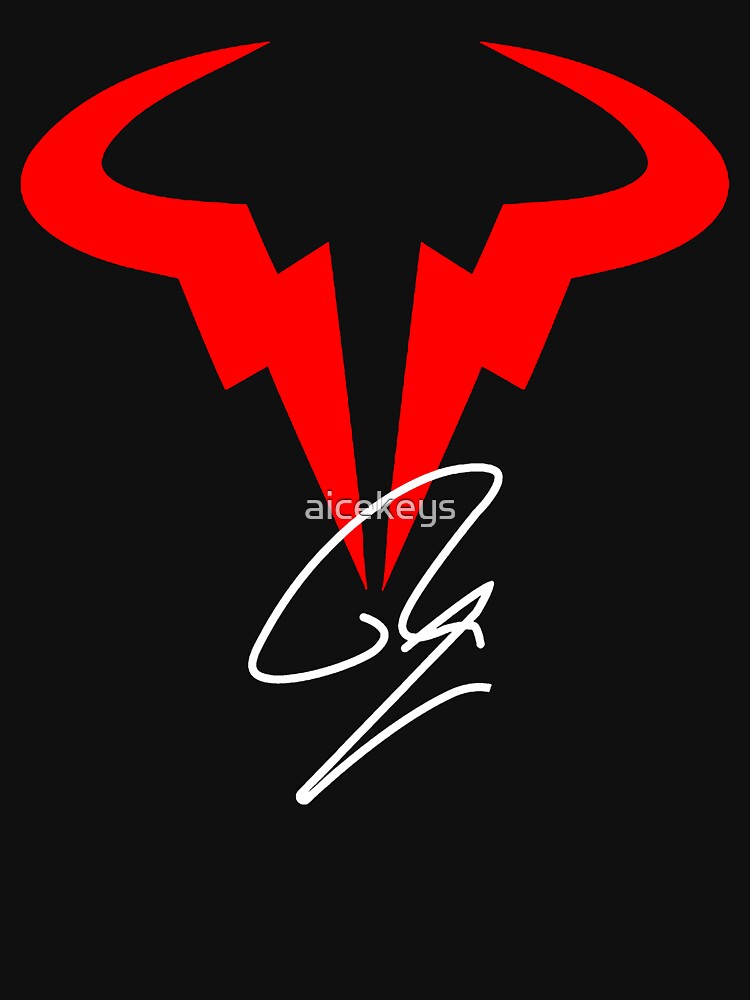 "Rafa Nadal Signature" T-shirt by aicekeys | Redbubble