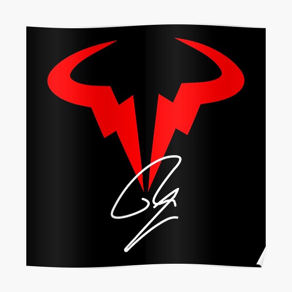 "Rafa Nadal Signature" Poster for Sale by aicekeys | Redbubble