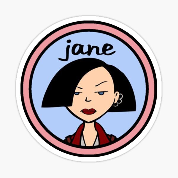 "Jane" Sticker for Sale by ProyectoPhoenic | Redbubble