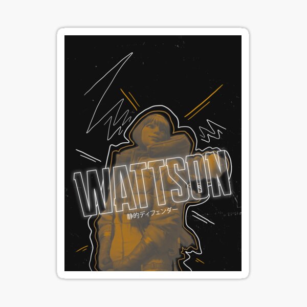 "Apex Legends - Wattson poster " Sticker by SpaaaceCowgirl | Redbubble