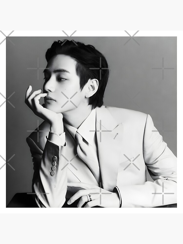 "V TAEHYUNG THV BTS INSTAGRAM" Sticker by catoro | Redbubble