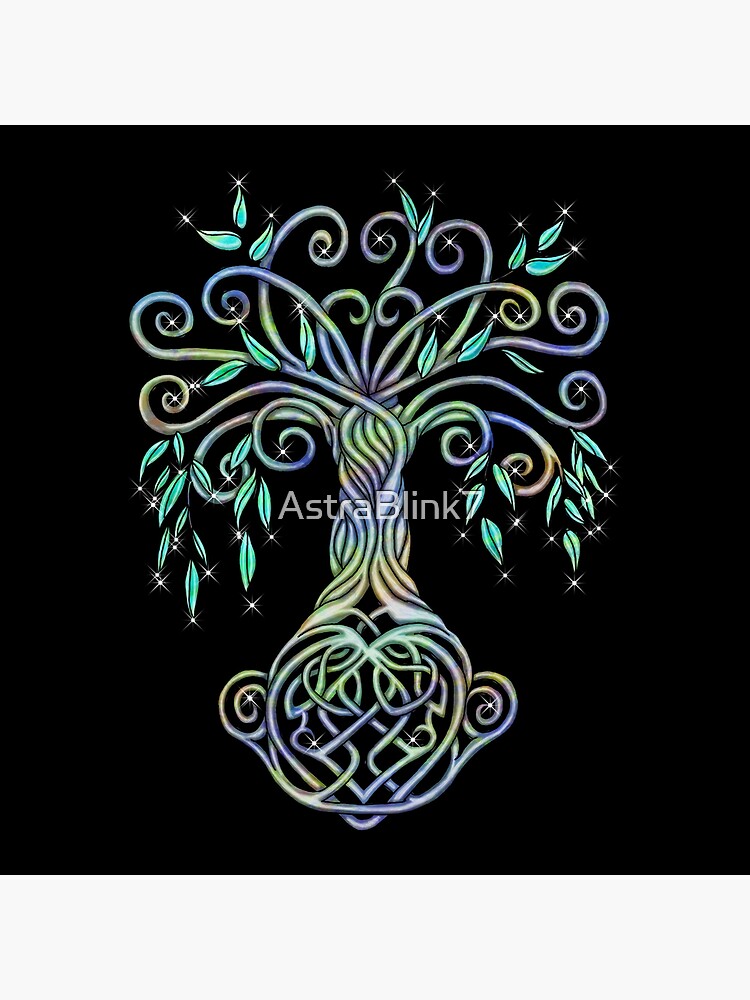 "Celtic Tree of Life Multi Colored" Poster for Sale by AstraBlink7 ...