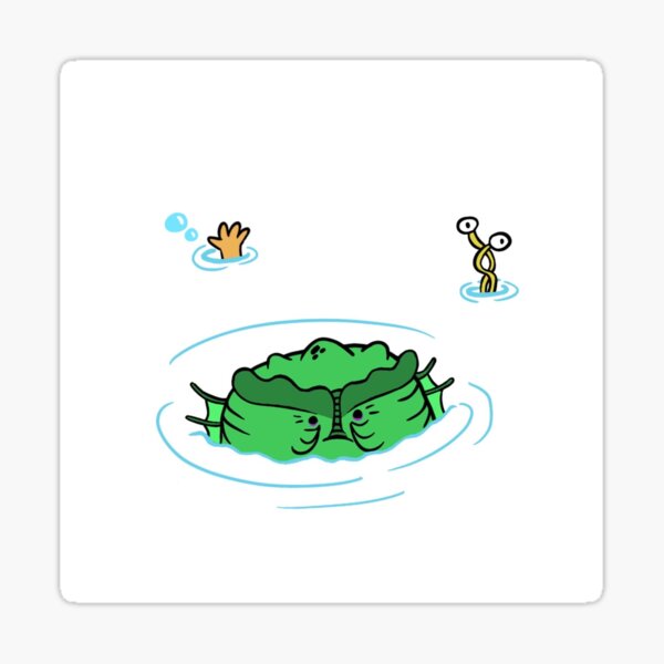 "Swamp Creatures " Sticker for Sale by Tatu-Emporium | Redbubble