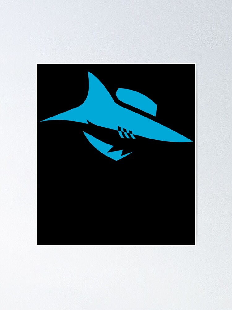 "Cronulla Sharks Sticker" Poster for Sale by ardisjpeiv | Redbubble