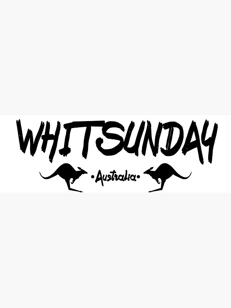 "Whitsunday Australia Tag" Sticker by WaterClimber | Redbubble
