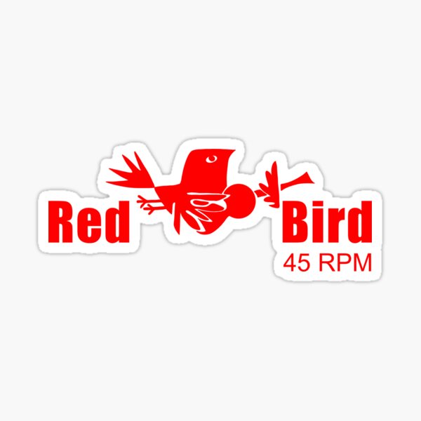"Red Bird Records" Sticker by Wsgreen | Redbubble